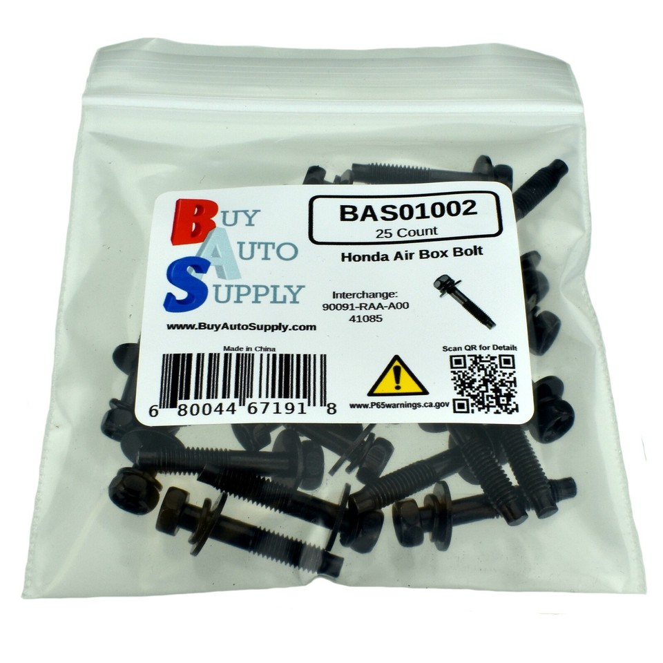 Air Cleaner Box Lid Bolt / Screw 5x28 Replaces Honda 90091-P36-000 ...