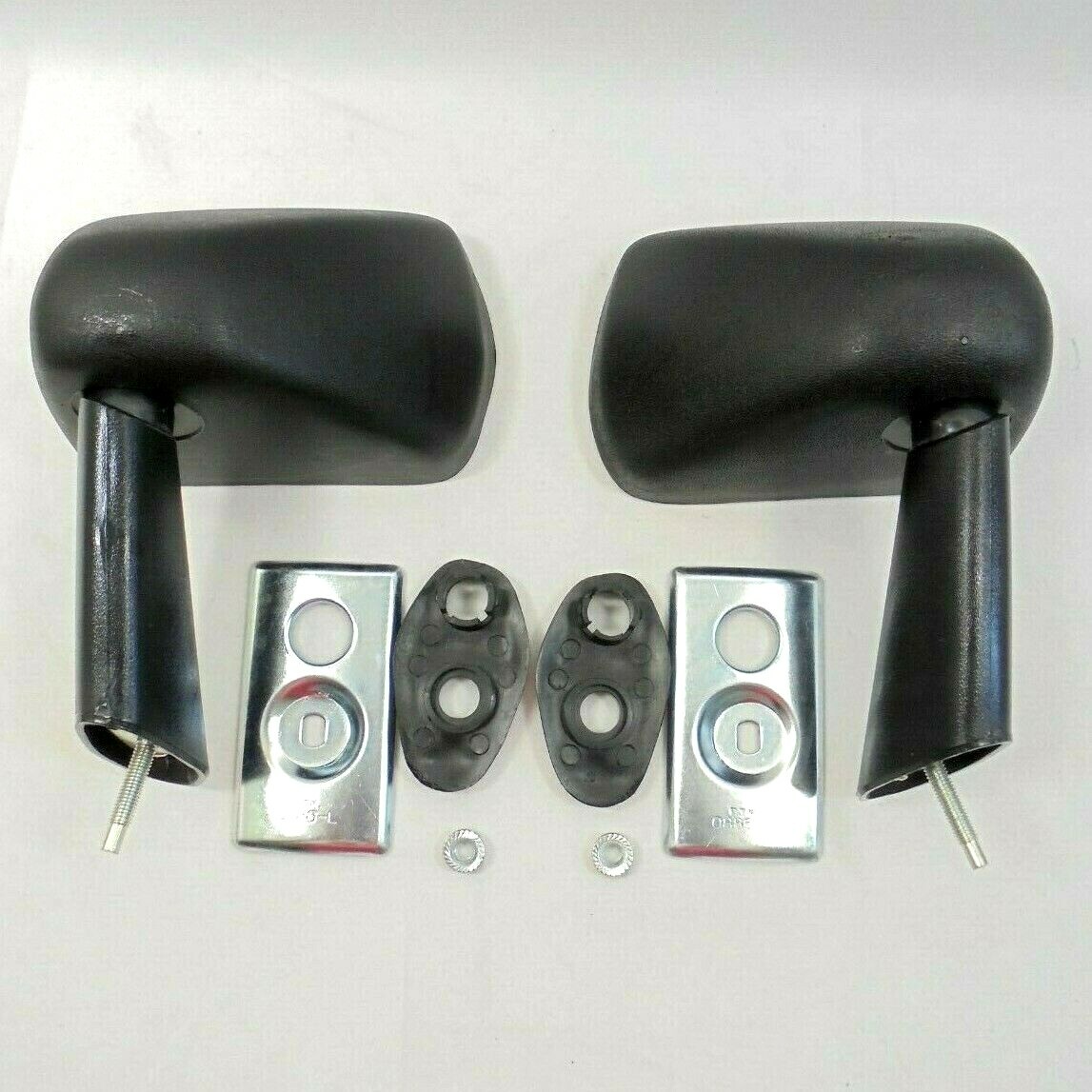 FOR HONDA CIVIC SEDAN WAGON UNIVERSAL BLACK FENDER MIRRORS PAIR CUSTOM ...