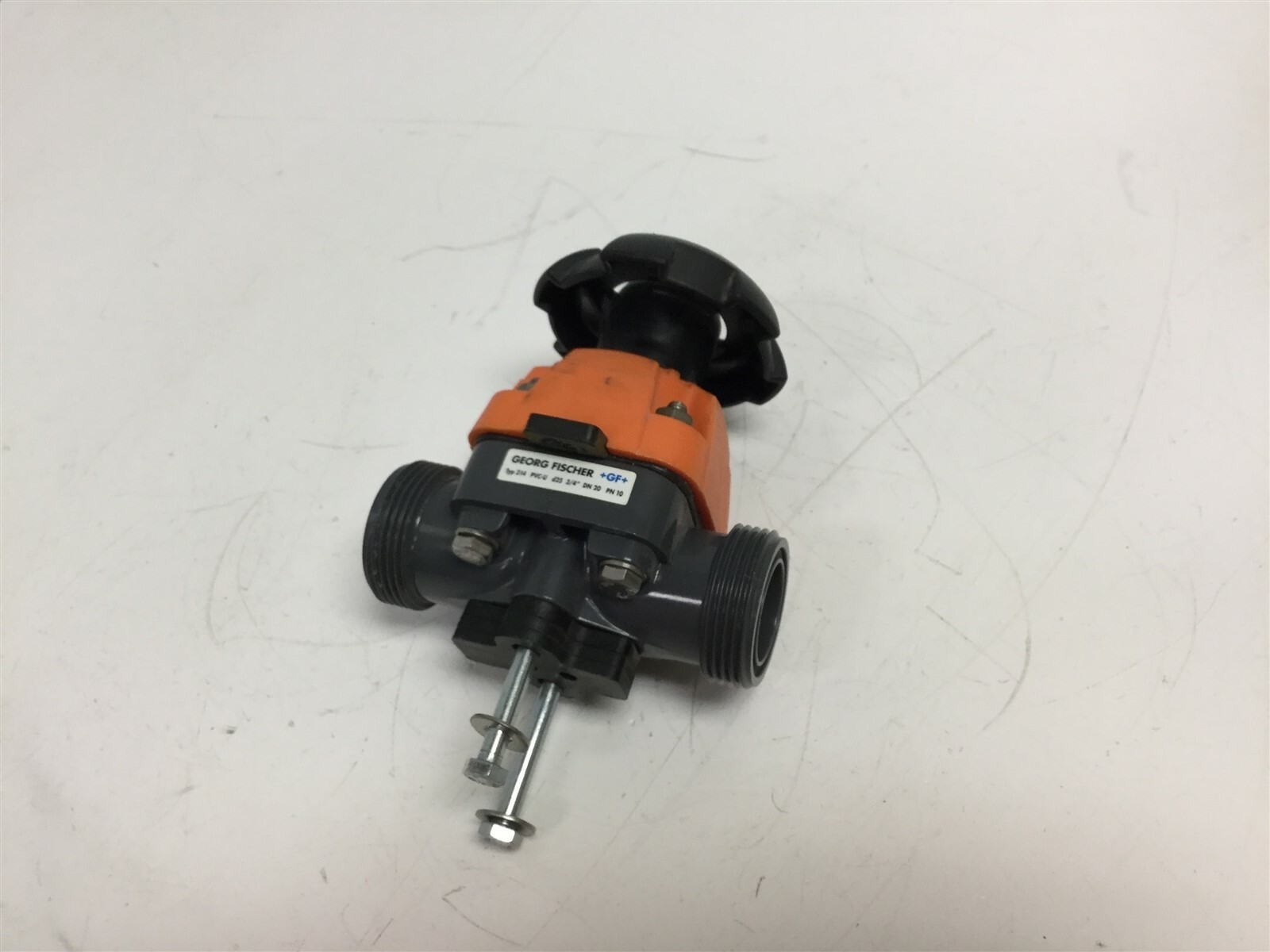 Georg Fischer Typ 314 Diaphragm Valve D25 Dn20 3/4" PVC-U PN10 *Missing ...