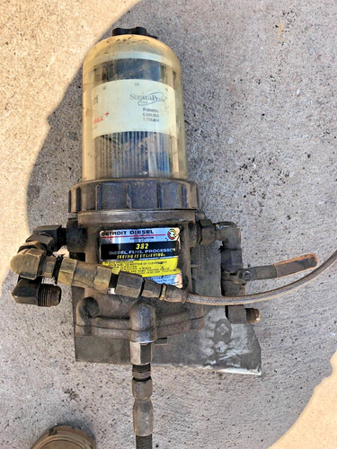 DAVCO 382 FUEL PROCESSOR DETROIT DIESEL WATER SEPARATOR FUEL FILTER ...