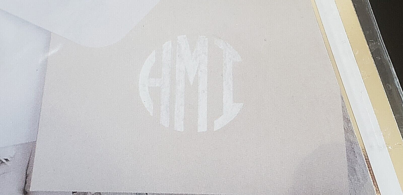 DCWV Self-Adhesive SILVER FOIL BLOCK MONOGRAM RUB-ONS - 78 pcs | eBay