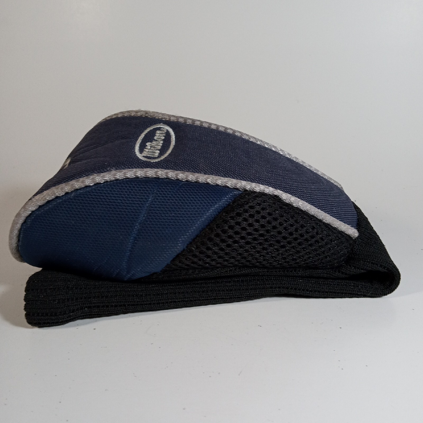 Wilson 3 Golf Club Head Cover - Blue Silver Black - Rescue Hybrid Wood ...