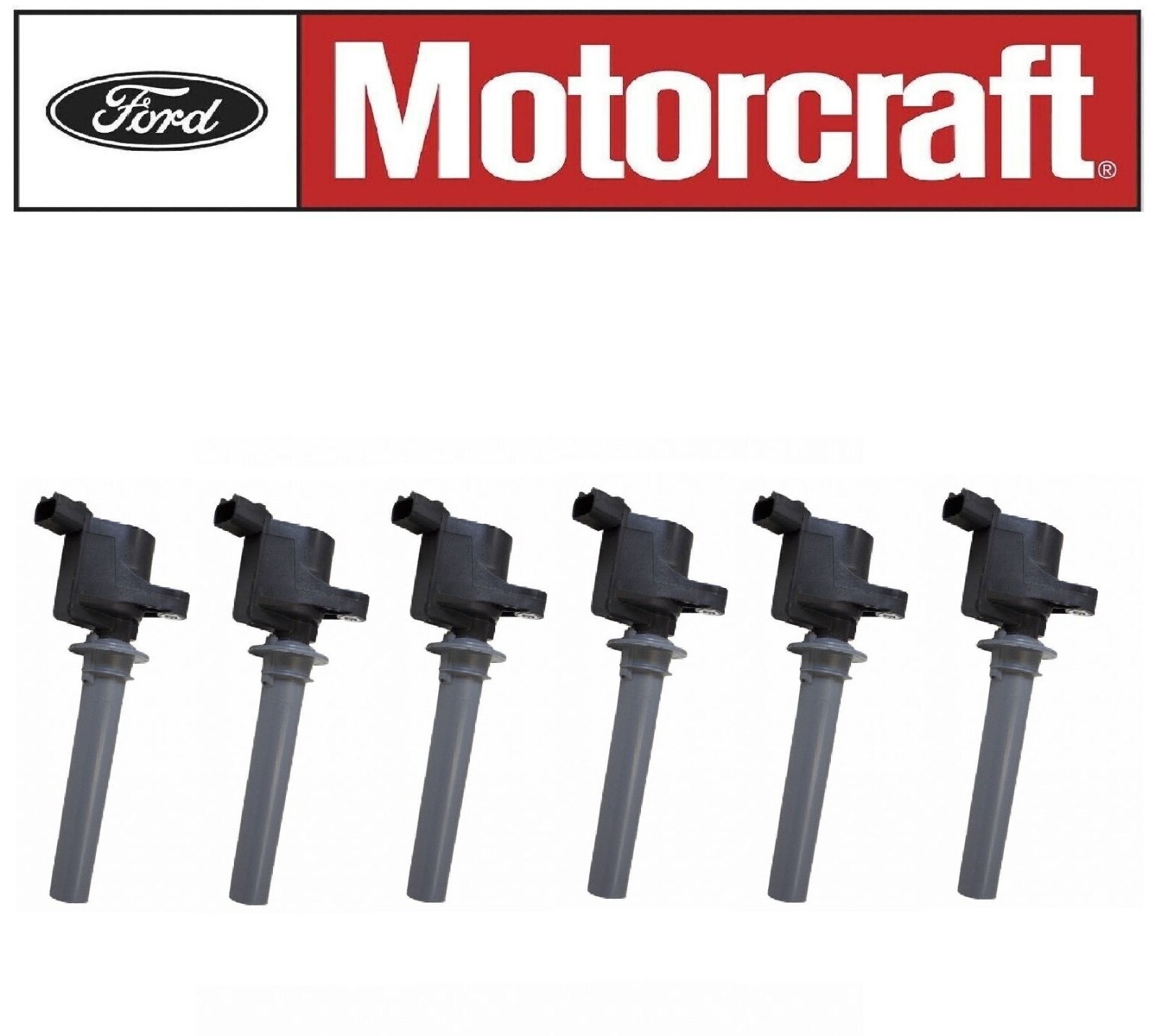 Set Of 6 GENUINE OEM Ford Motorcraft Ignition Coils FORD FIVE HUNDRED ...