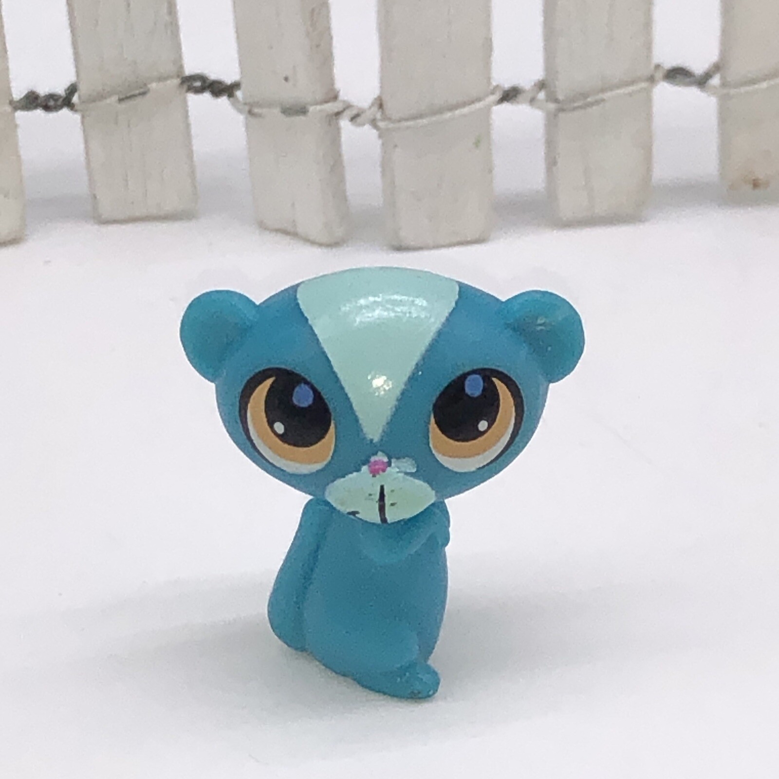 Littlest Pet Shop Lps #3351 Blue Sunil Nevla Mini Mongoose Miniature | eBay