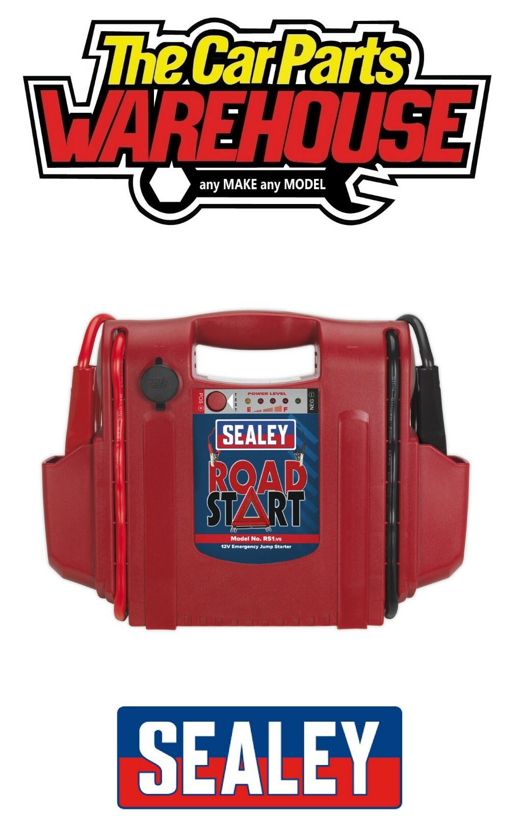 Sealey RS1 RoadStart® Emergency Jump Starter 12V 1000 Peak Amps ...