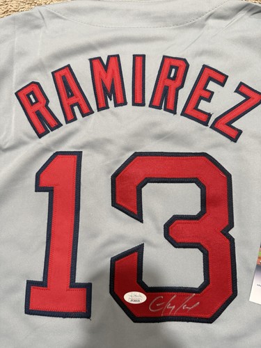 🔥🔥Autographed Hanley Ramirez Boston Grey Baseball Jersey- JSA Authentic ⚾️⚾️ | eBay