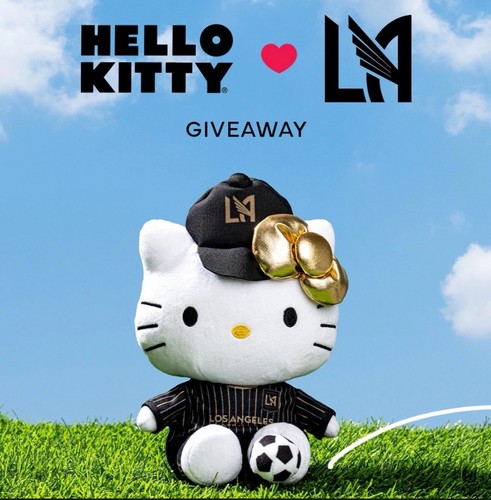 Hello Kitty x LAFC - Hello Kitty Night Plush | eBay