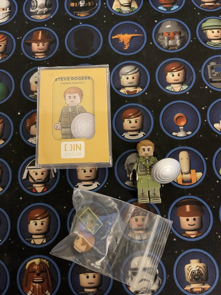 Lego Jin Customs Steve Rogers Military Suit | eBay