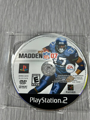Madden NFL 07 (Sony PlayStation 2, 2006) Disc Only 14633152296| eBay