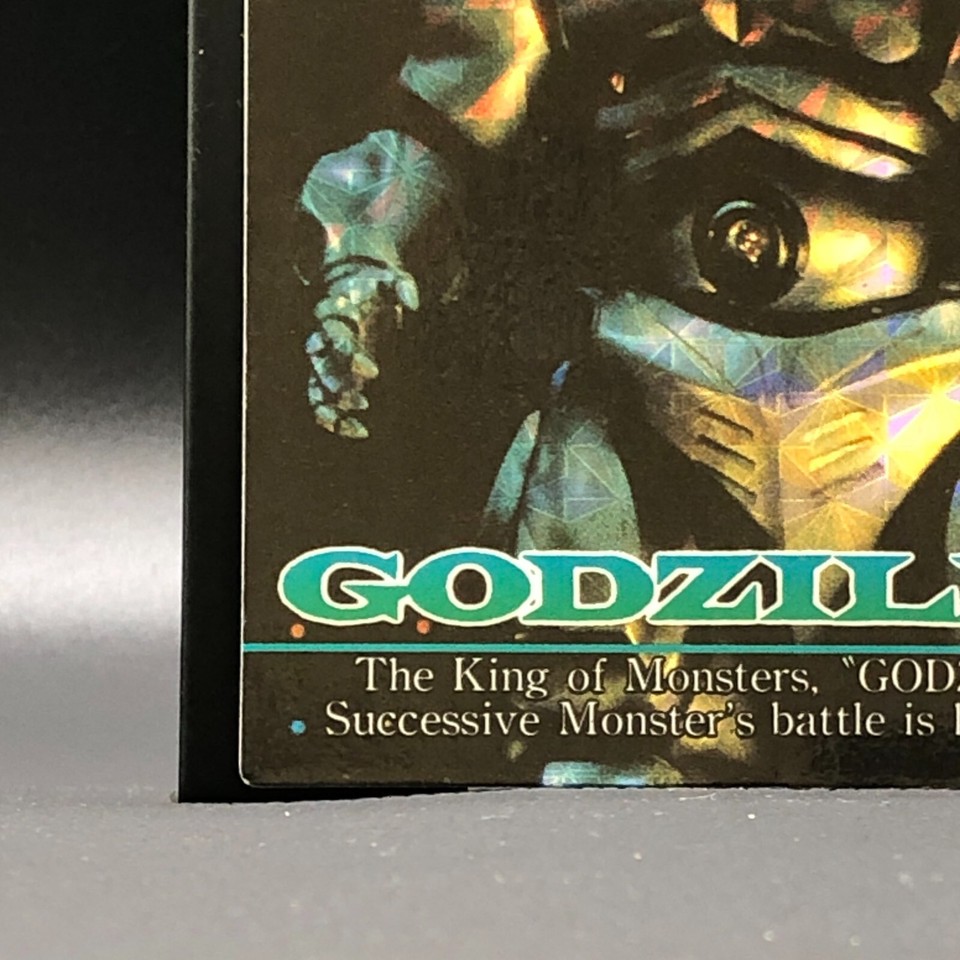Godzilla Mechagodzilla Card TCG JAPANESE AMADA TOHO 1995 Very Rare #70 ...