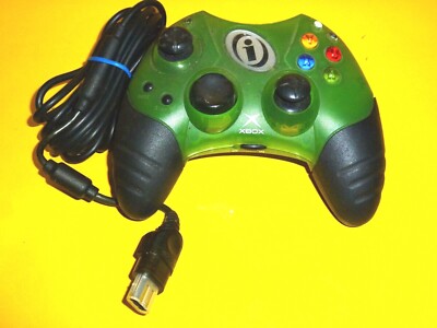 Vintage INTEC POWER PAD PRO Controller for 1st Generation XBOX Green ...
