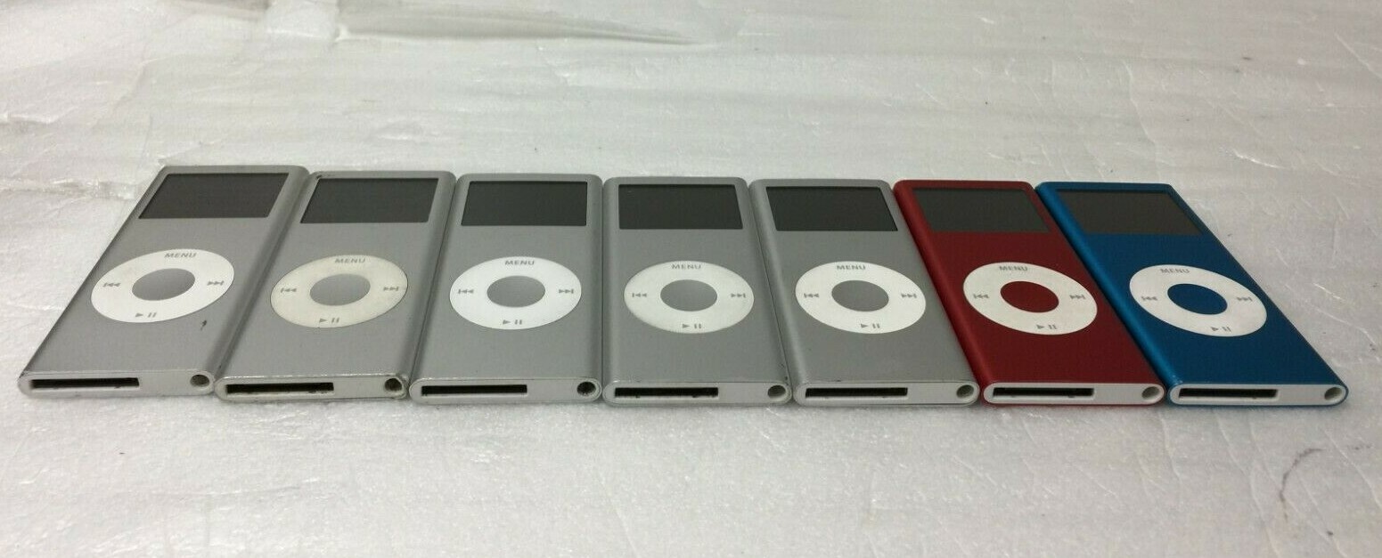 Lot of 7 Apple iPod A1199 2GB/4GB FOR PARTS READ | eBay