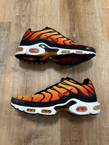 Nike Air Max Plus TN OG Sunset Orange Tiger 2018 Mens Sneaker Size 10 ...