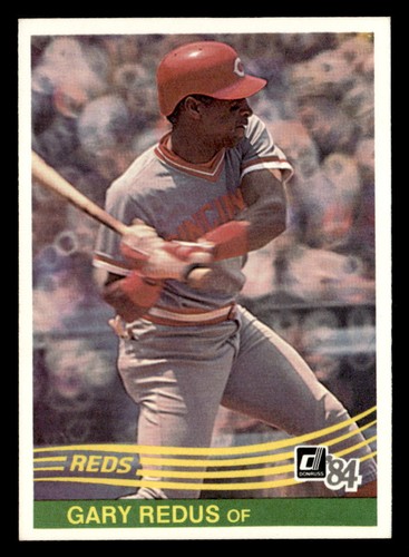 Gary Redus 1984 Donruss Rookie Card #184 Cincinnati Reds | eBay