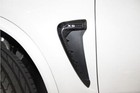 Carbon Fiber Side Air Vent Fender Cover Trim For 2014-17 BMW X5 F15 X5M ...