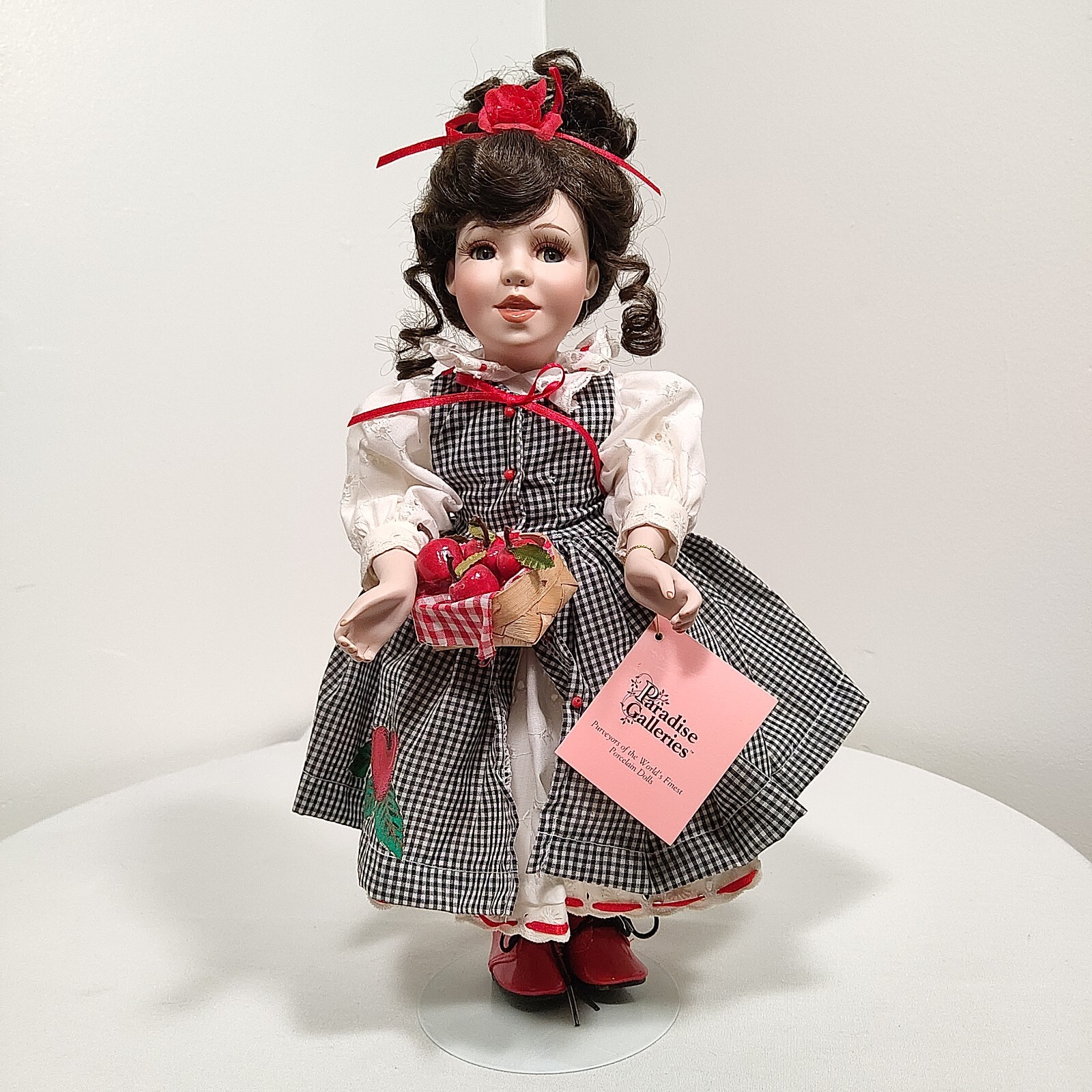 Porcelain Doll Musical Collector Paradise Galleries Annie 14" by Cindy ...