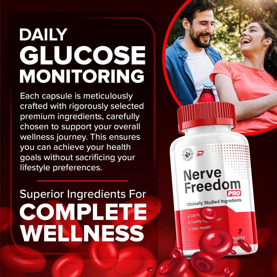 (2 Pack) Nerve Freedom Pro Capsules – NerveFreedom Pro Pills Advanced ...
