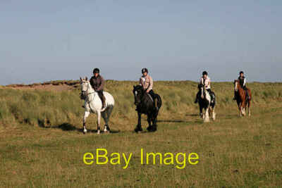 Photo 6x4 Heading back to the stables Beal These horses and riders had ...