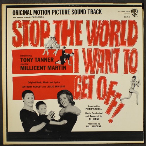 SOUNDTRACK: stop the world i want to get off WB 12" LP 33 RPM | eBay