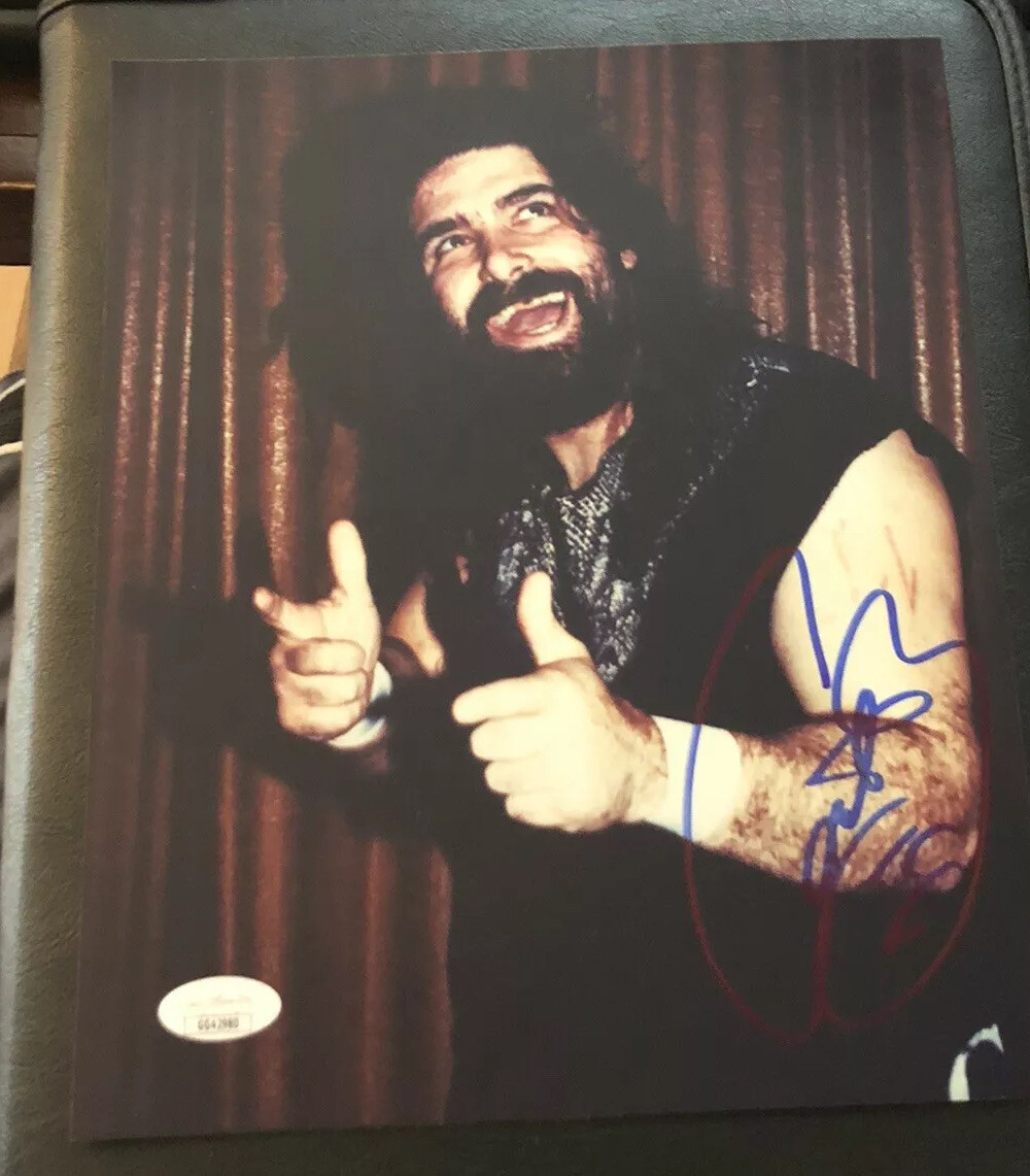 Mick Foley Autographed Memorabilia | Signed Photo, Jersey, Collectibles ...
