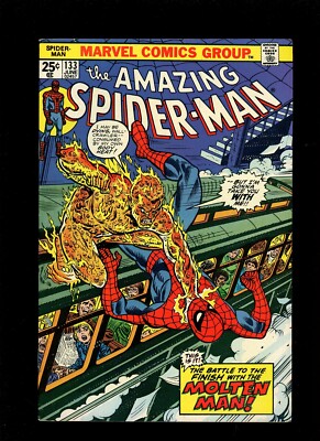 Amazing Spider-Man #133 1974 VF- 7.5 High Definition Scans** | eBay