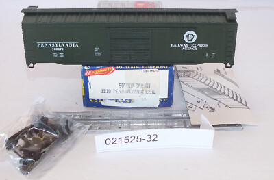 HO scale- 50' Box Car - Pennsylvania - Railway Express Agency ...