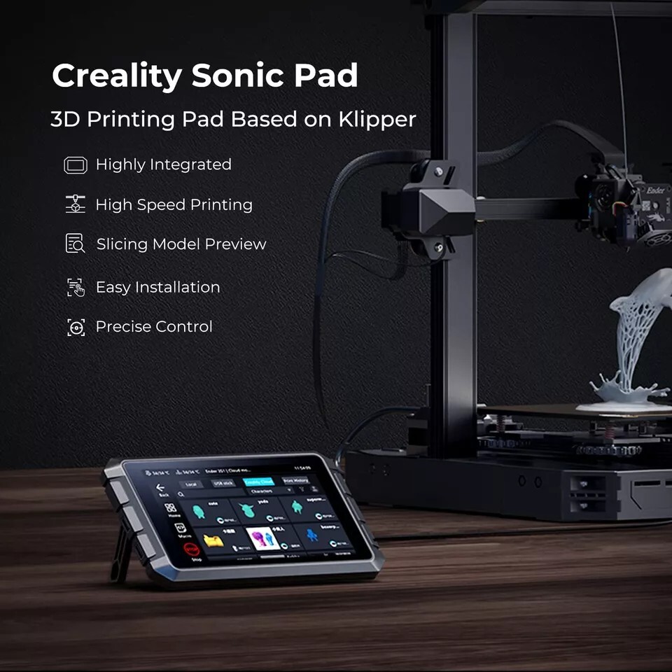 Lot 5 Creality Sonic Pad 7'' Touch Screen 3D Printer Pad For Ender3/V2 ...