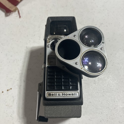 Bell And Howell 8mm 3-lens turret Electric Eye Movie Camera - Works ...