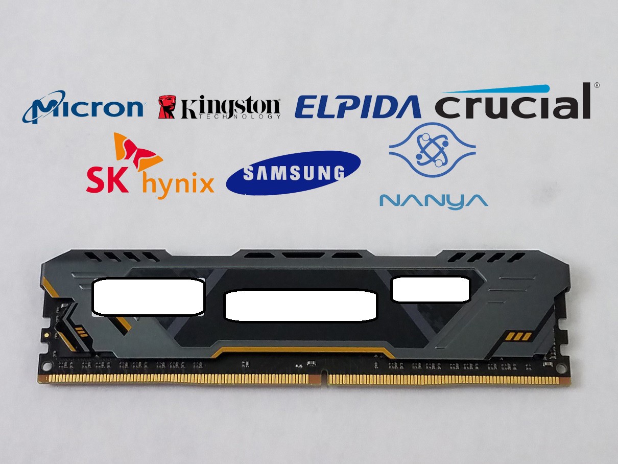 Major Brand 8 GB PC4-21300 (DDR4-2666) 1Rx8 DDR4 Shielded Desktop RAM ...