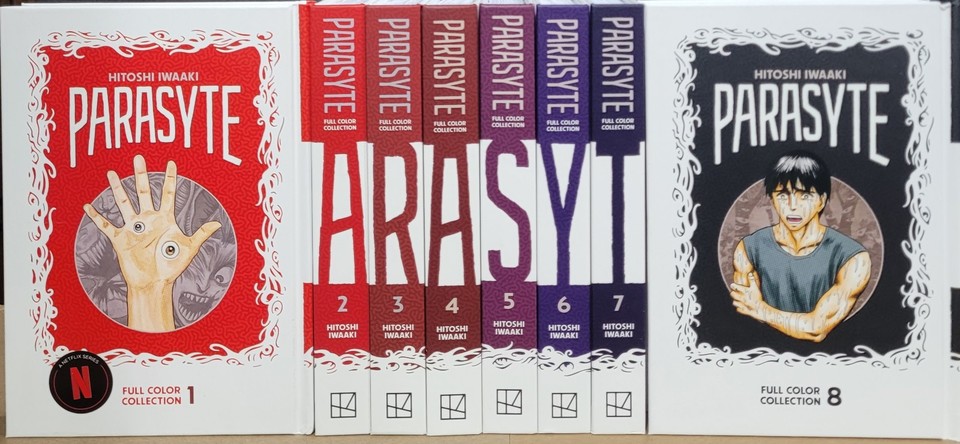 Parasyte Manga Hardcover Full Color Collection Volumes 1-8 New English ...
