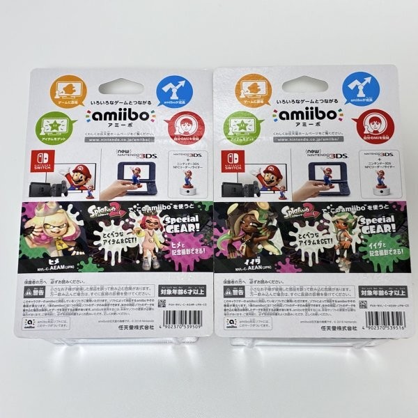 amiibo Pearl and Marina Off the Hook Set Splatoon New | eBay