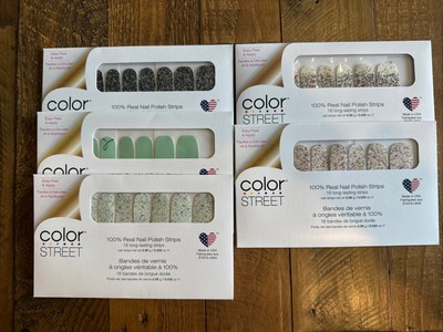 Color Street Nail Strips Sparkle Sparkly Glitter LOT of 5 #8 | eBay