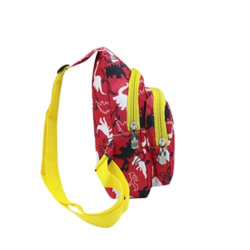 Women Cute Cartoon Fanny Pack 3D Mini Animal Shaped Chest Bag Black+red ...