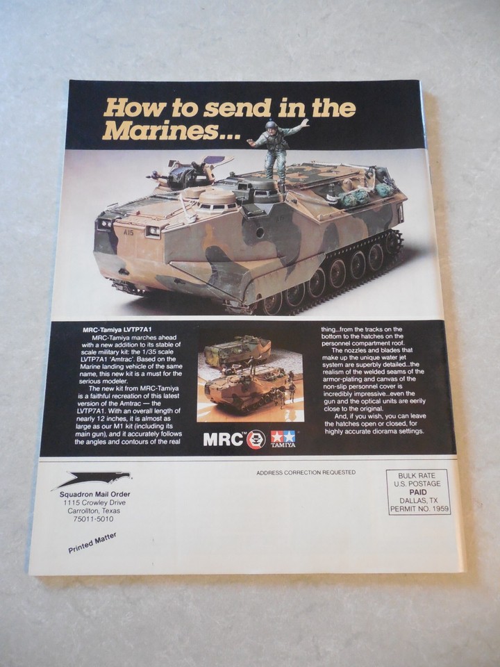 THE SQUADRON HOBBY SHOP CATALOG, 1989 KIT OF THE YEAR U.S.S. ENTERPRISE ...