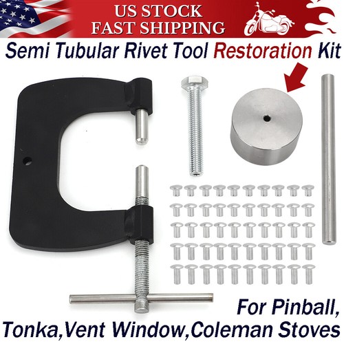 Semi Tubular Rivet Restoration Tool For Pinball Tonka Vent Window ...