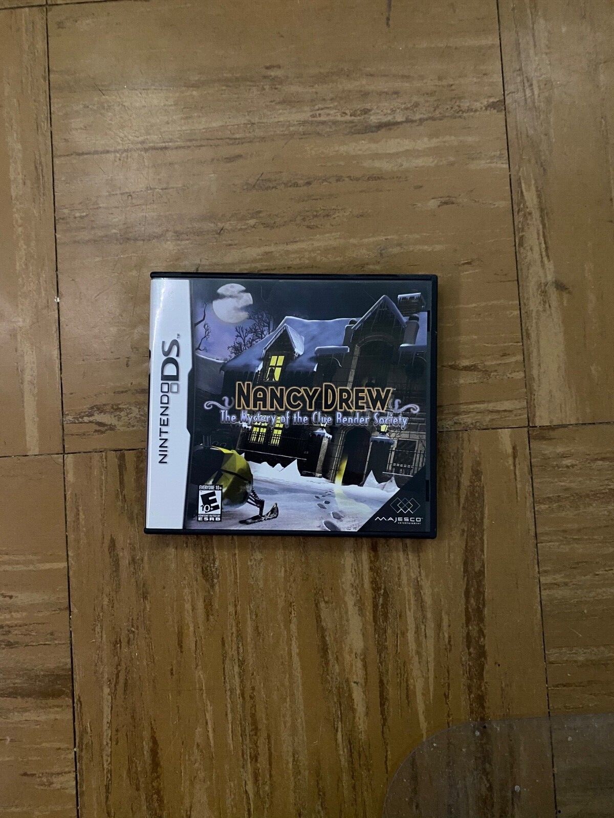 Nancy Drew Mystery of the Clue Bender Society DS Case and Manual ONLY ...