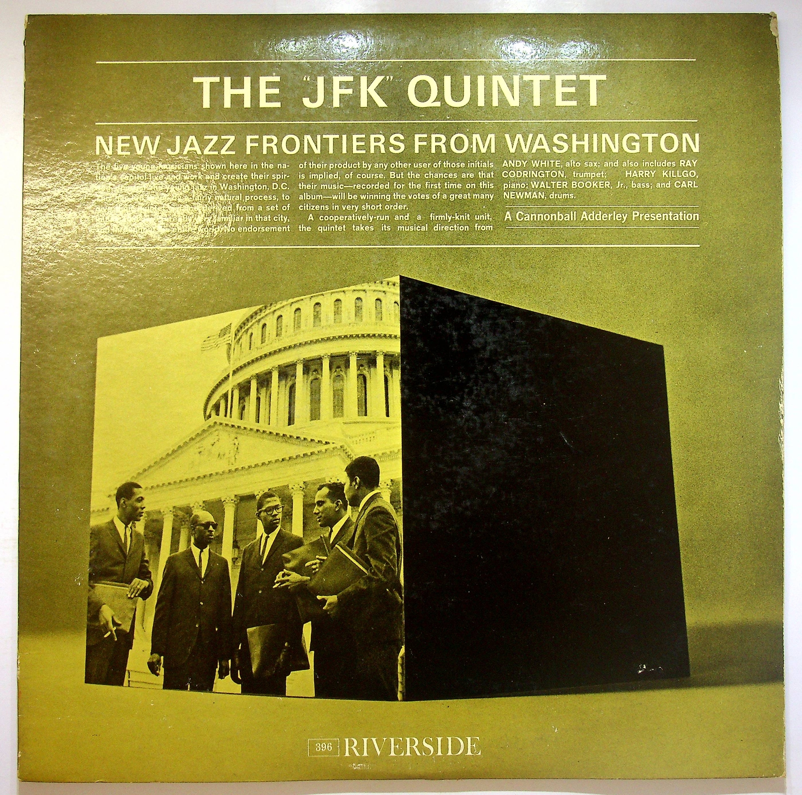 EBOND The ''JFK'' Quintet - New Jazz Frontiers From Washington Vinile ...