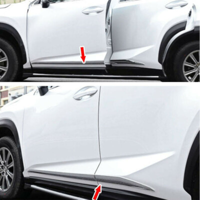 Fit for Lexus NX300 300h 200t Chrome Body Side Door Molding Line Cover ...