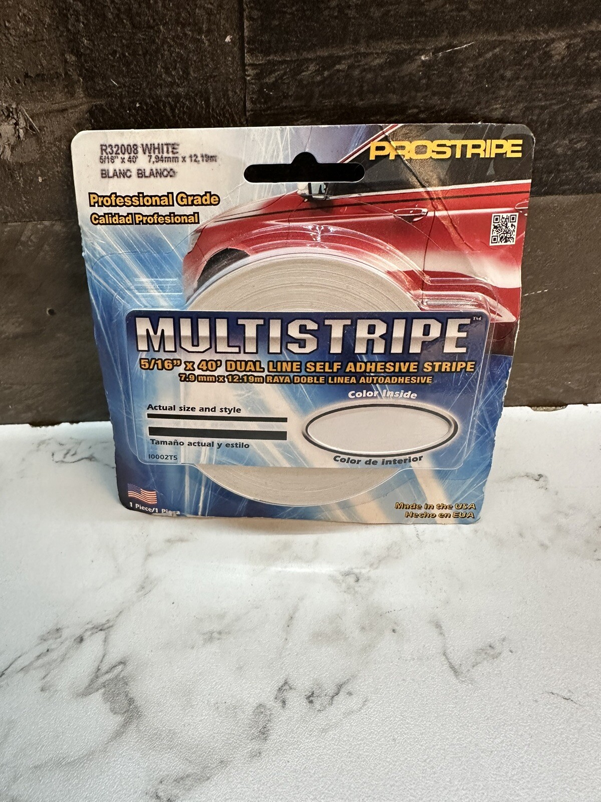 Prostripe Multistripes 5/16" X 40' White R32008 for sale online | eBay