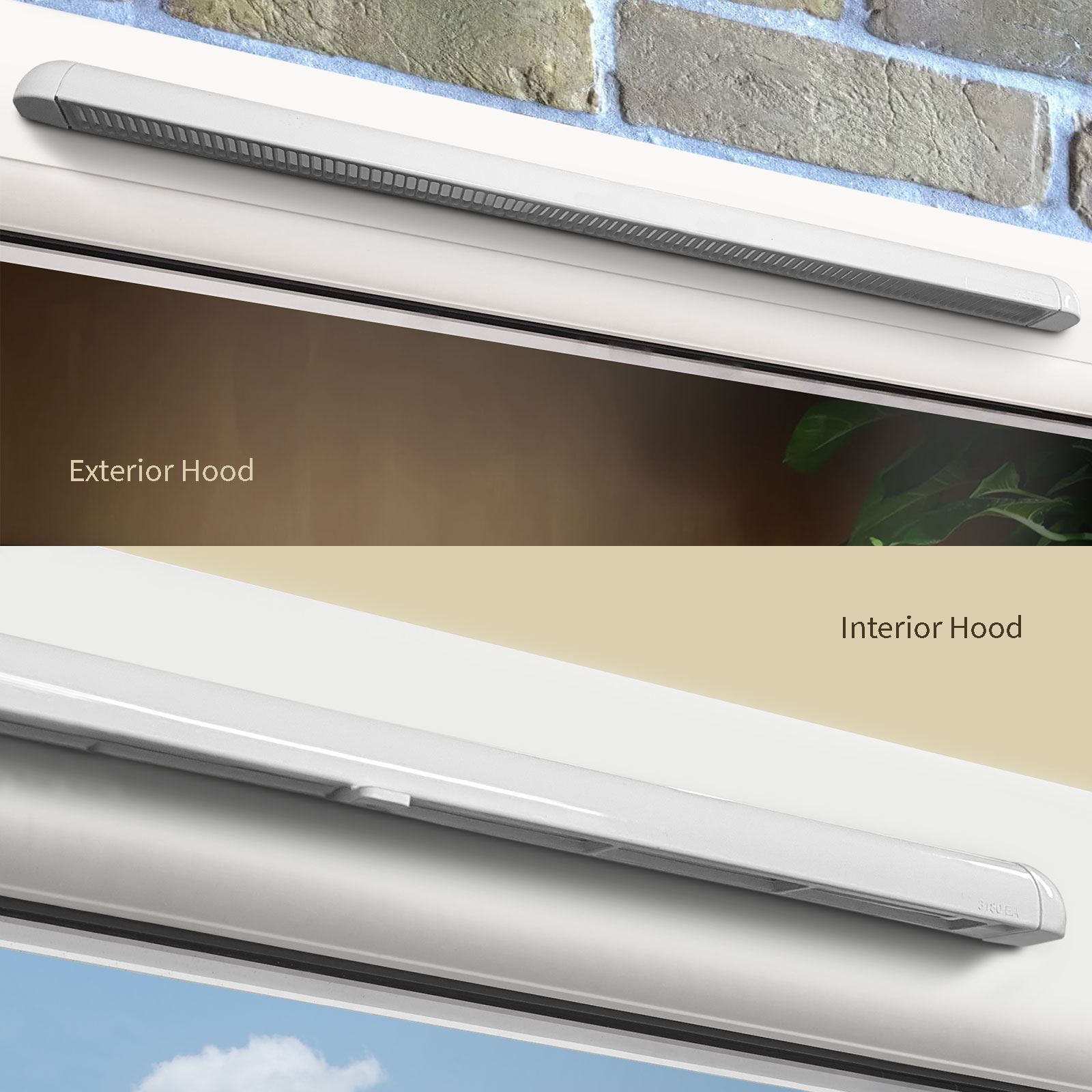 uPVC Trickle Vent Simon Framevent Door Slot Vent PVC Double Glazing ...