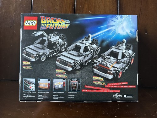 LEGO Ideas: The DeLorean Time Machine (21103) Back To The Future, Marty ...
