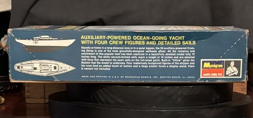 Monogram Voyager Racing/Cruising Sailing Sloop model kit | eBay