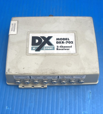 DX by Linear Model DXR-702 2-Channel Receiver | eBay