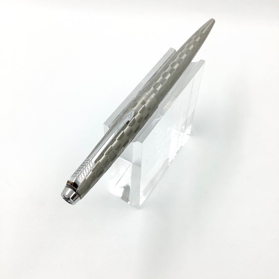 Parker 45 harlequin 80 grey shield ballpoint pen | eBay UK