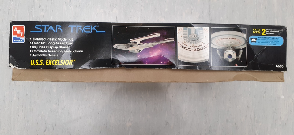 AMT Star Trek U.S.S Excelsior Spares or Repair | eBay UK