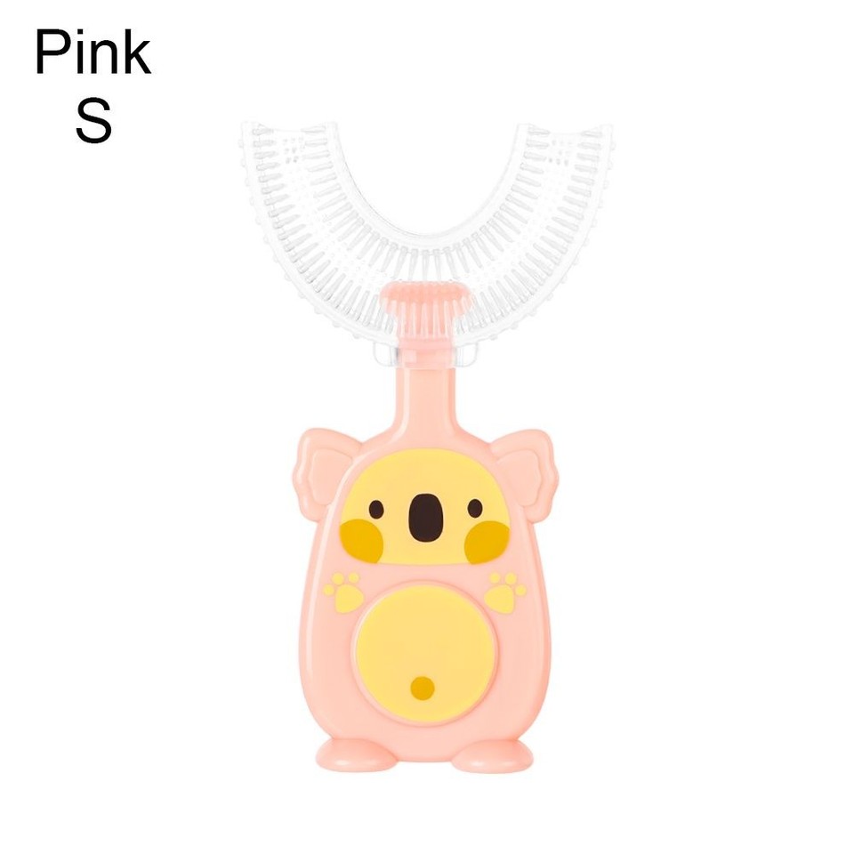 U-Shape Cleaning Tool Kids Teeth Cleaning Brush Children Toothbrush ...