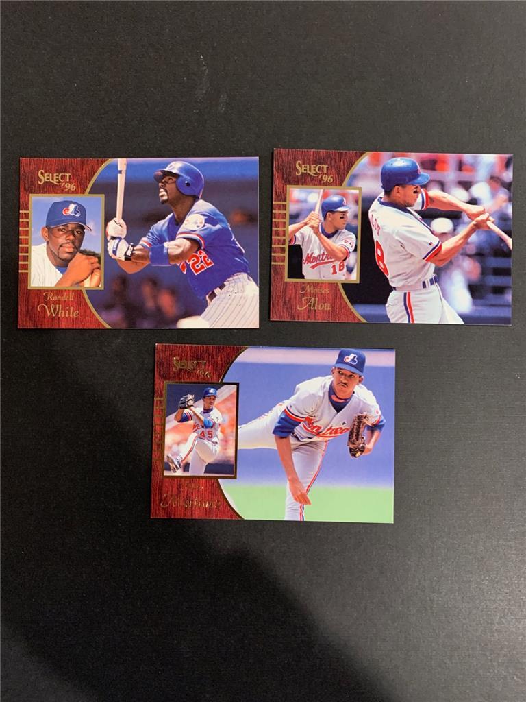 1996 Select Montreal Expos Team Set 3 Cards | eBay