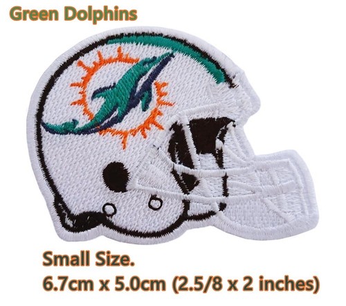 MIAMI &TENNESSEE🏈NFL-PATCHES Embroidery logo iron&Sewing on Fabrics | eBay