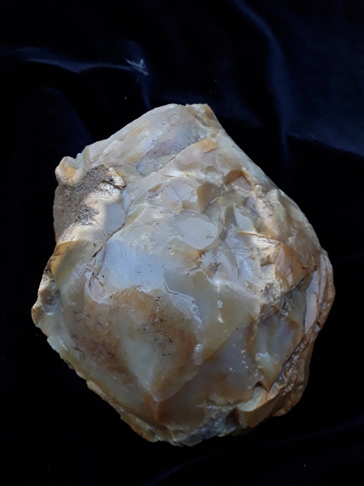 8" Raw Blue Chalcedony Agate Chert Lapidary Rough Natural Healing Reiki ...