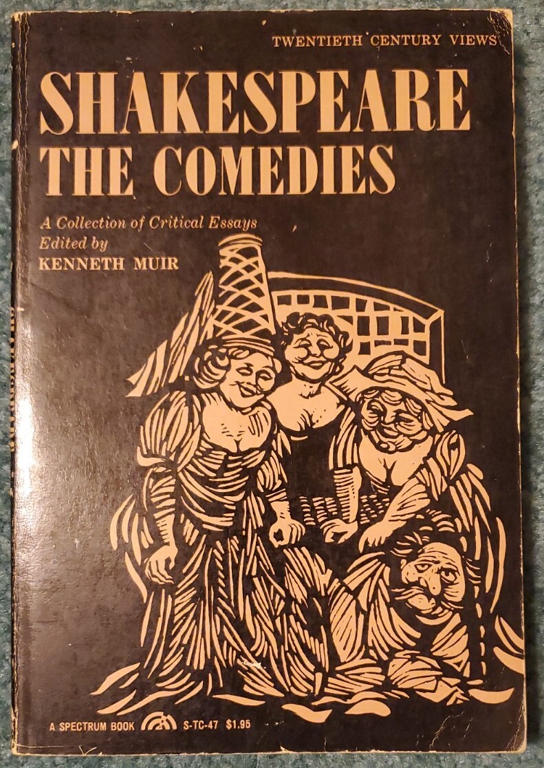 VINTAGE 1965 PAPERBACK: SHAKESPEARE THE COMEDIES - TWENTIETH CENTURY ...